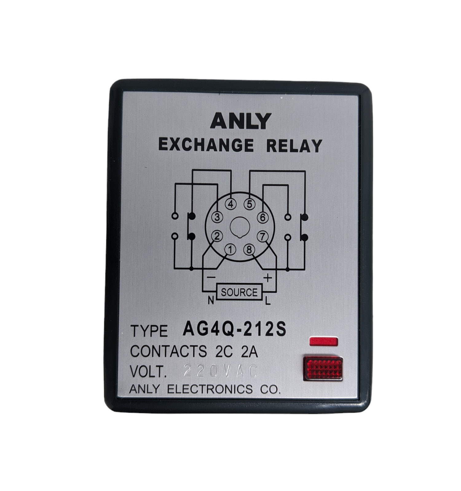 Rele control 220 VAC, 50/60Hz – Proimeq